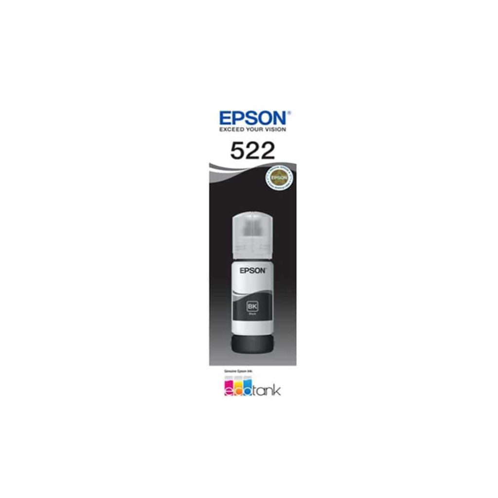 Genuine Epson 522 Black Ink Bottle - GotInk