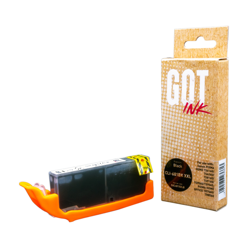 GOTINK Compatible Canon CLI681 XXL Black - GotInk