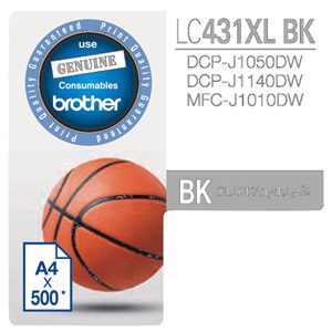 Genuine Brother LC431 XL Black - GotInk